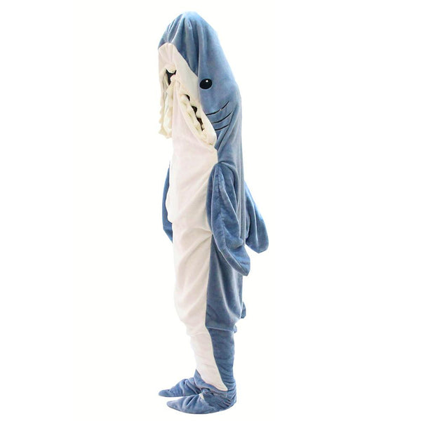 Cozy Shark - Shark Blanket Onesie - Blue & Pink – Sooo Cozy